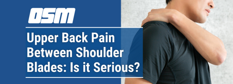 Upper Back Pain Between Shoulder Blades: Is it Serious? - Orthopedic ...