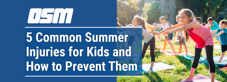 5 Common Summer Injuries for Kids and How to Prevent Them - Orthopedic ...