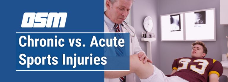 Chronic vs. Acute Sports Injuries - Orthopedic & Sports Medicine
