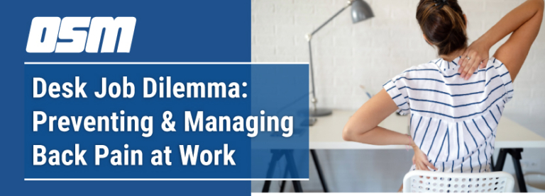 Desk Job Dilemma: Preventing and Managing Back Pain at Work ...