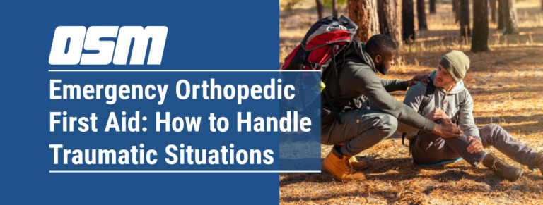 Emergency First Aid for Traumatic Injuries - Orthopedic & Sports Medicine