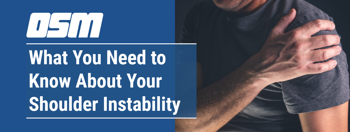 What You Need to Know About Your Shoulder Instability - Orthopedic ...